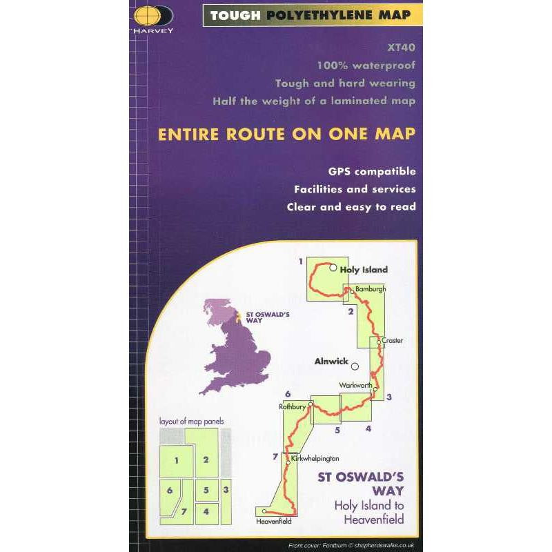 Harvey Maps - St Oswald's Way – Shepherds Walks